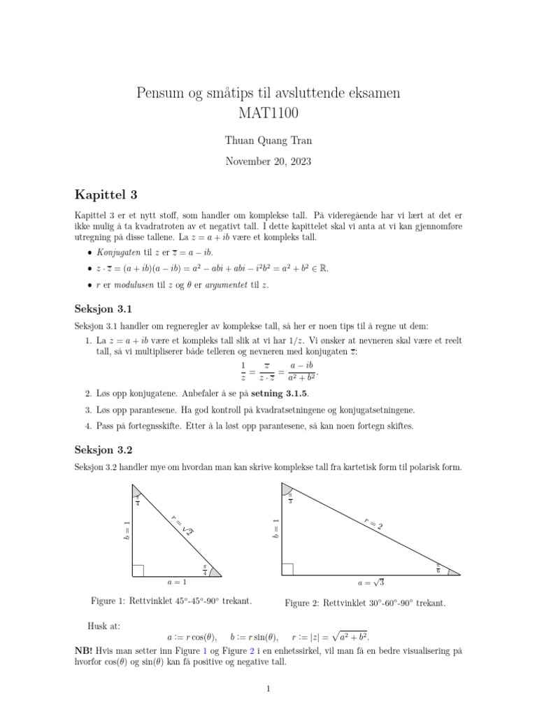Final Exam Summary | PDF