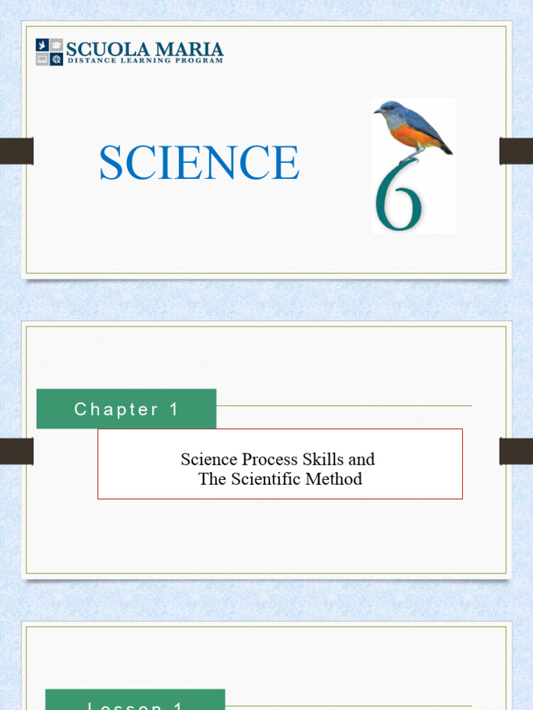 SCI6-LESSON 1.1-Observing | PDF | Litre | Science
