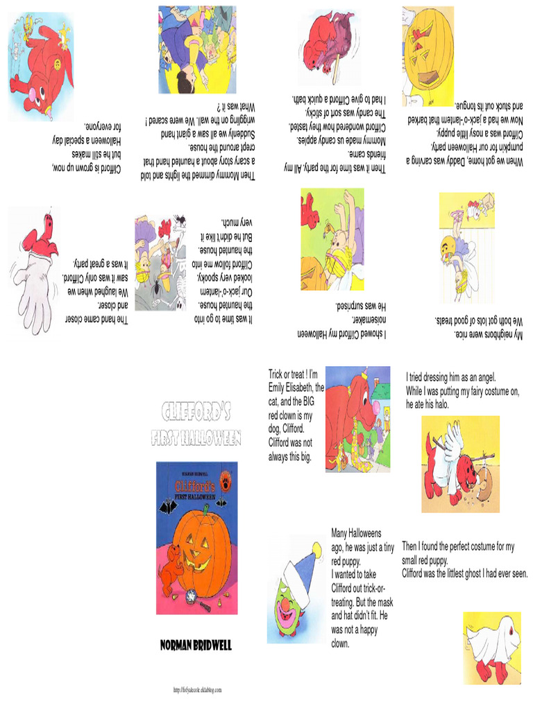Mini Books Clifford's First Halloween | PDF