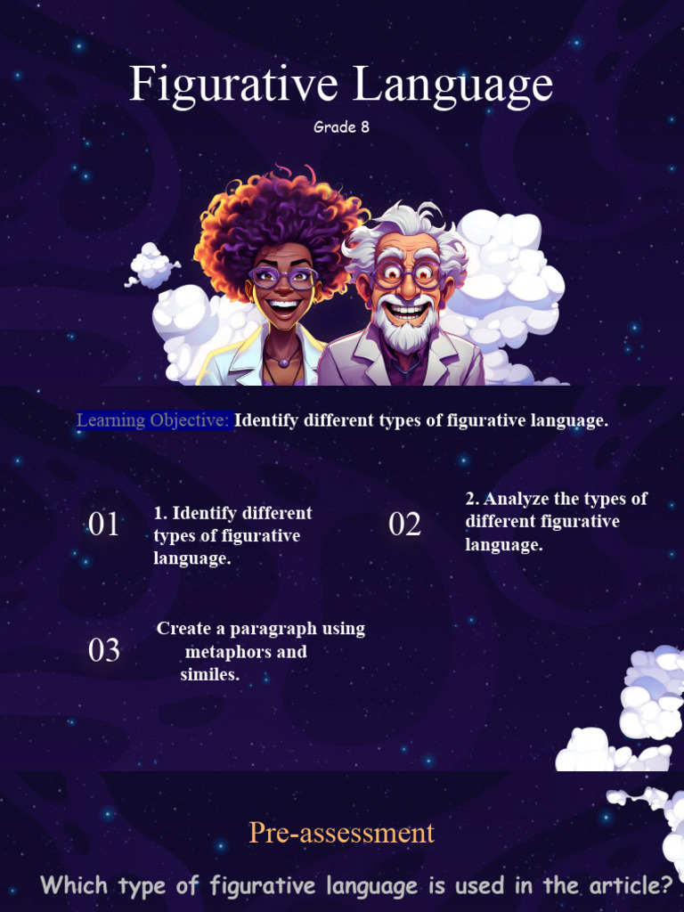 Figurative Language Grade 8 | PDF | Metaphor