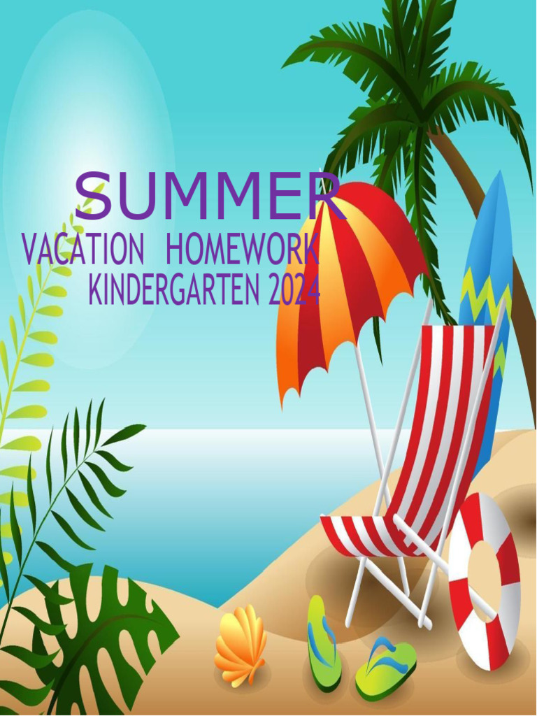 Summer Vacation Homework Ideas | PDF | Weaving | Learning