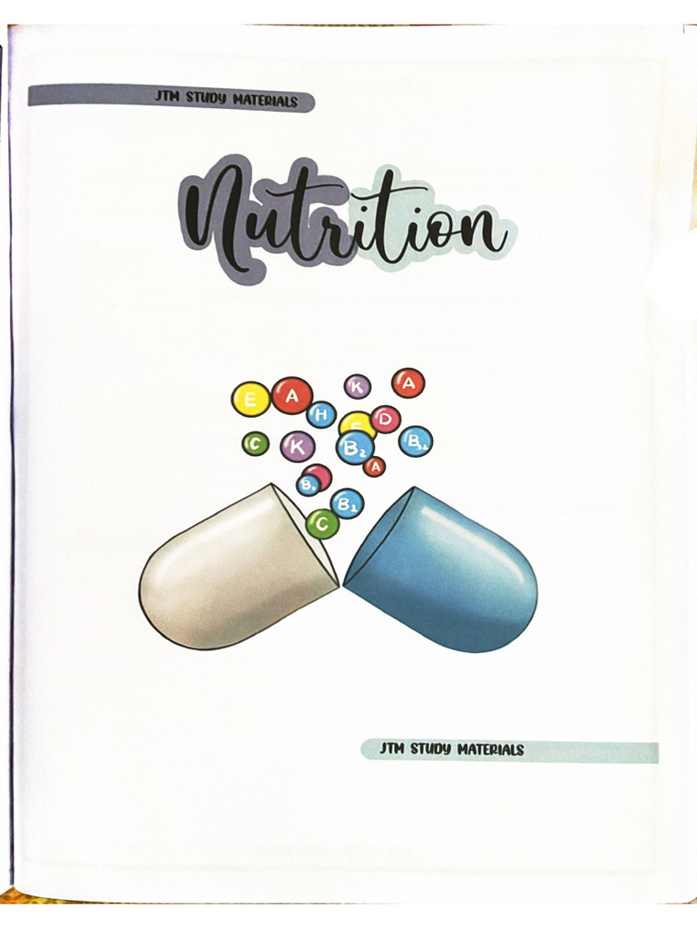 Nutrition JTM | PDF