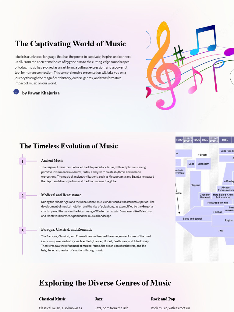 The Captivating World of Music | PDF | Classical Music | Harmony