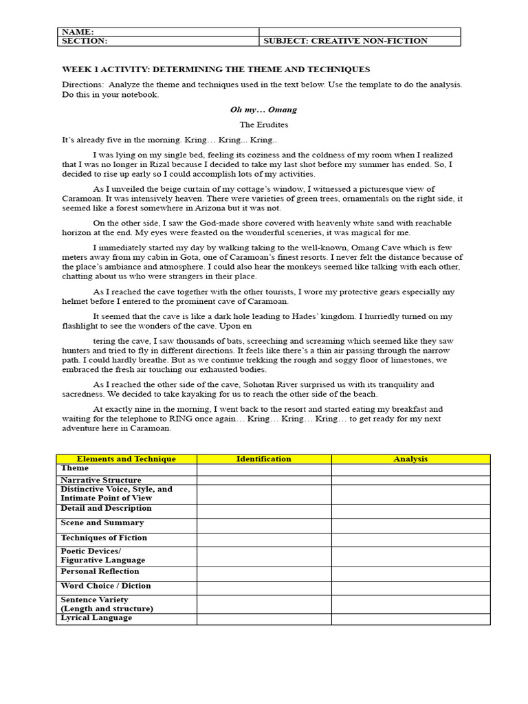 CNF - WEEK 1 Final Learning Task | PDF