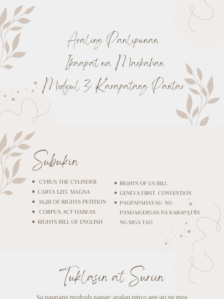 10 Aral Pan Reporting M3 Q4 | PDF