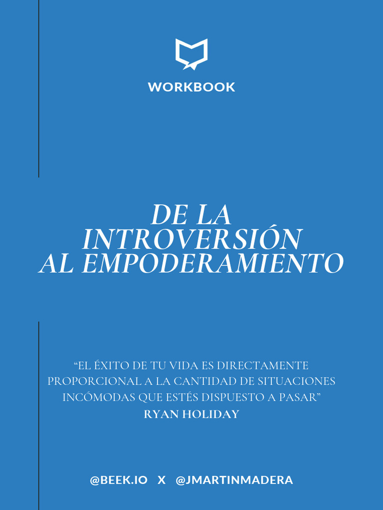 De La Introversión Al Empoderamiento | PDF | Pensamiento | Empoderamiento