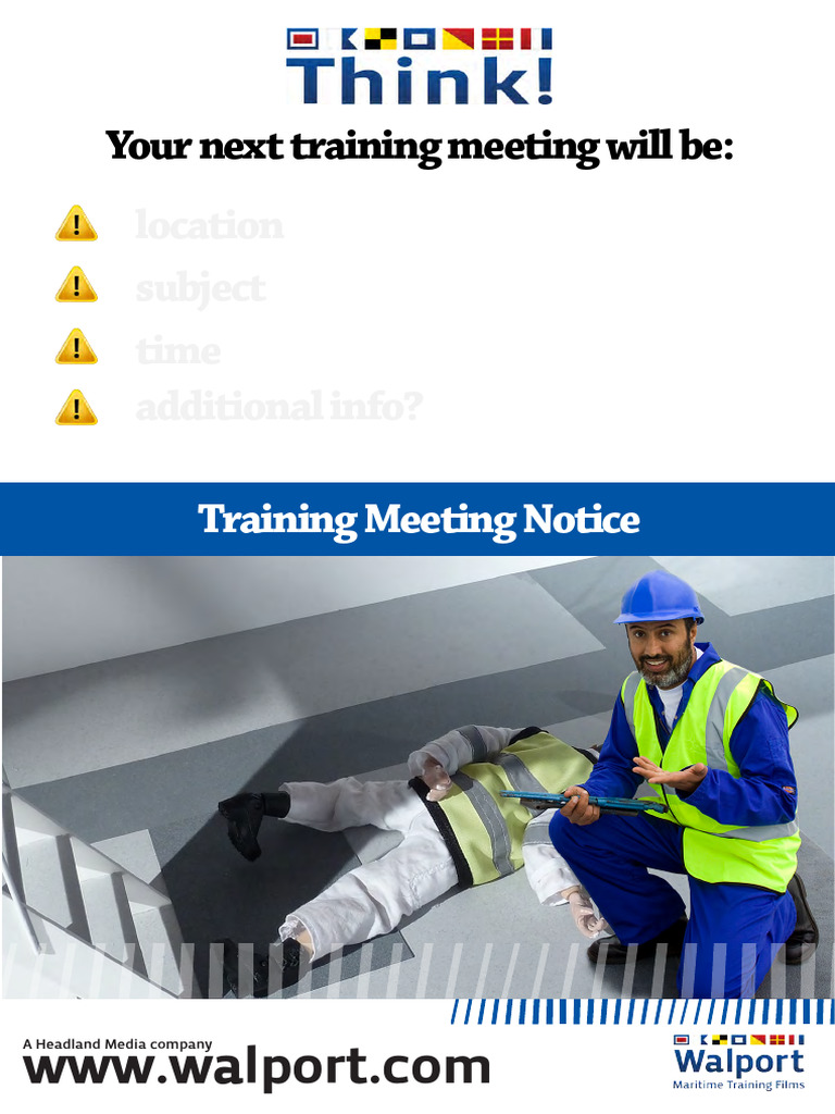 Training Meeting Notice Details | PDF