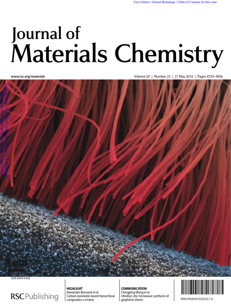 Qian 2010 | PDF | Composite Material | Carbon Nanotube