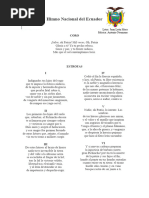 Letra Del Himno Al Colegio | PDF
