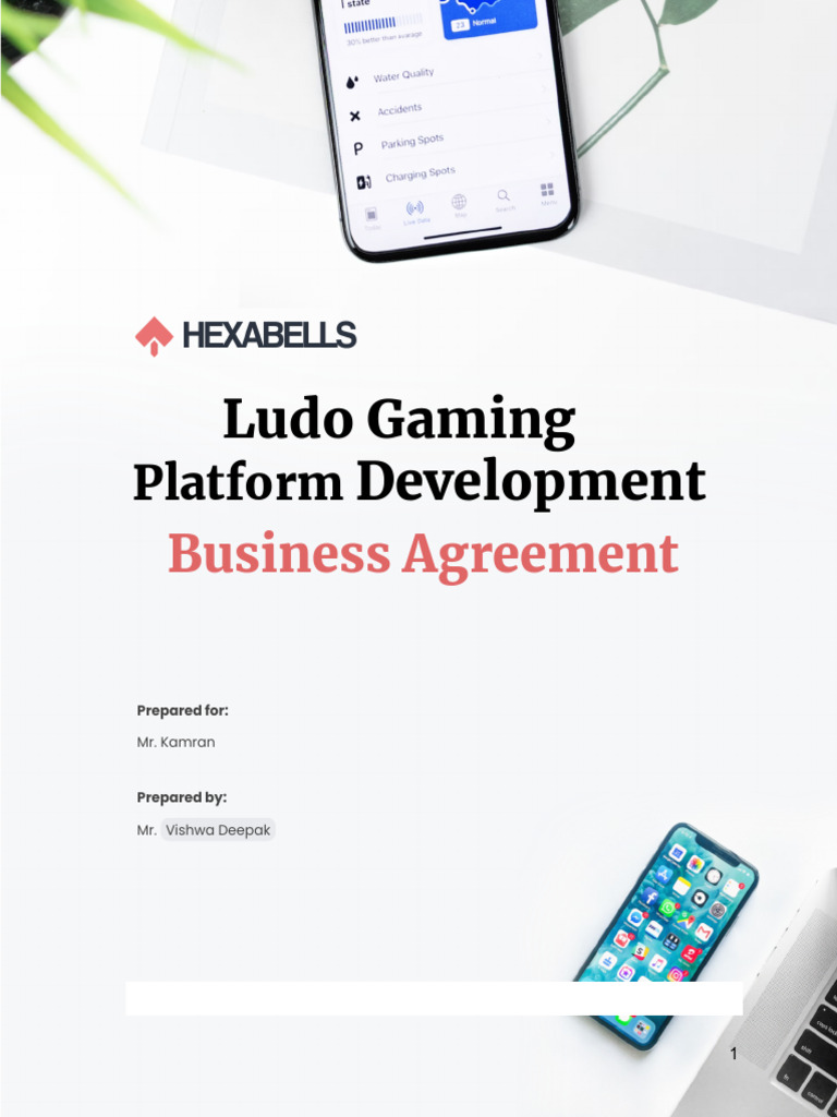 Hexabells X Ludo Gaming App - Scope of Work Cum Business Agreement | PDF | Breach Of Contract ...
