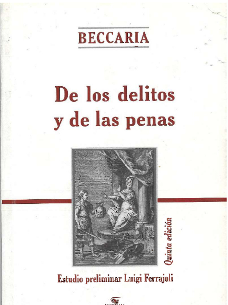 Libro de Los Delitos y de Las Penas | PDF