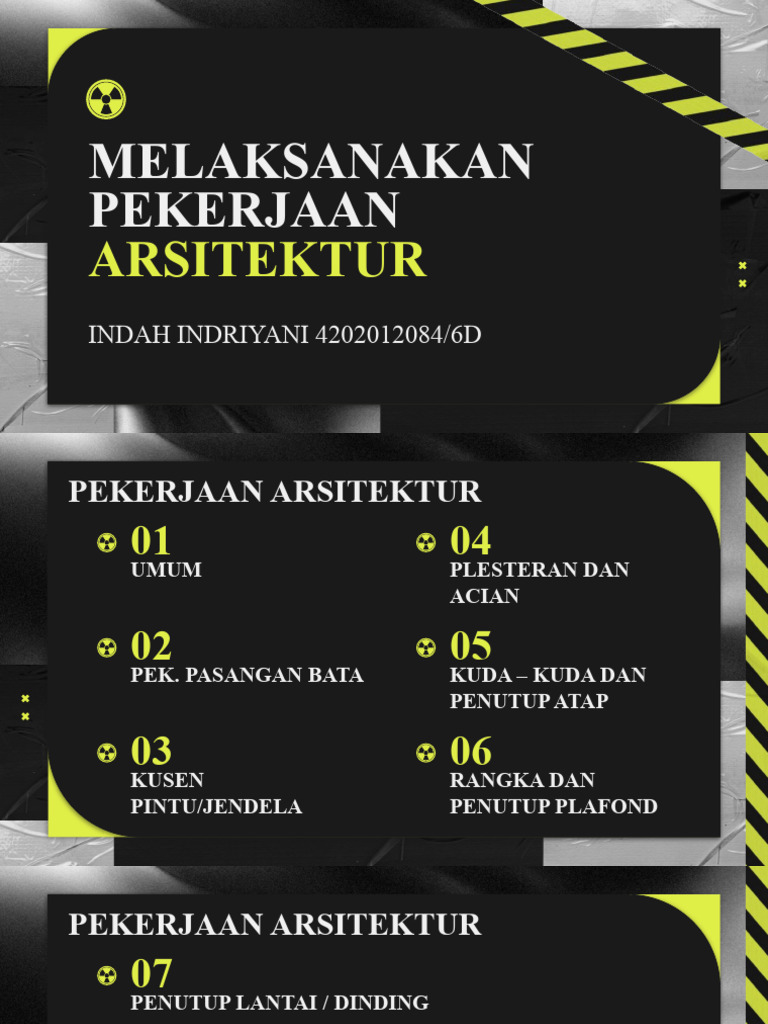 Indah Indriyani Pek. Arsitektur | PDF