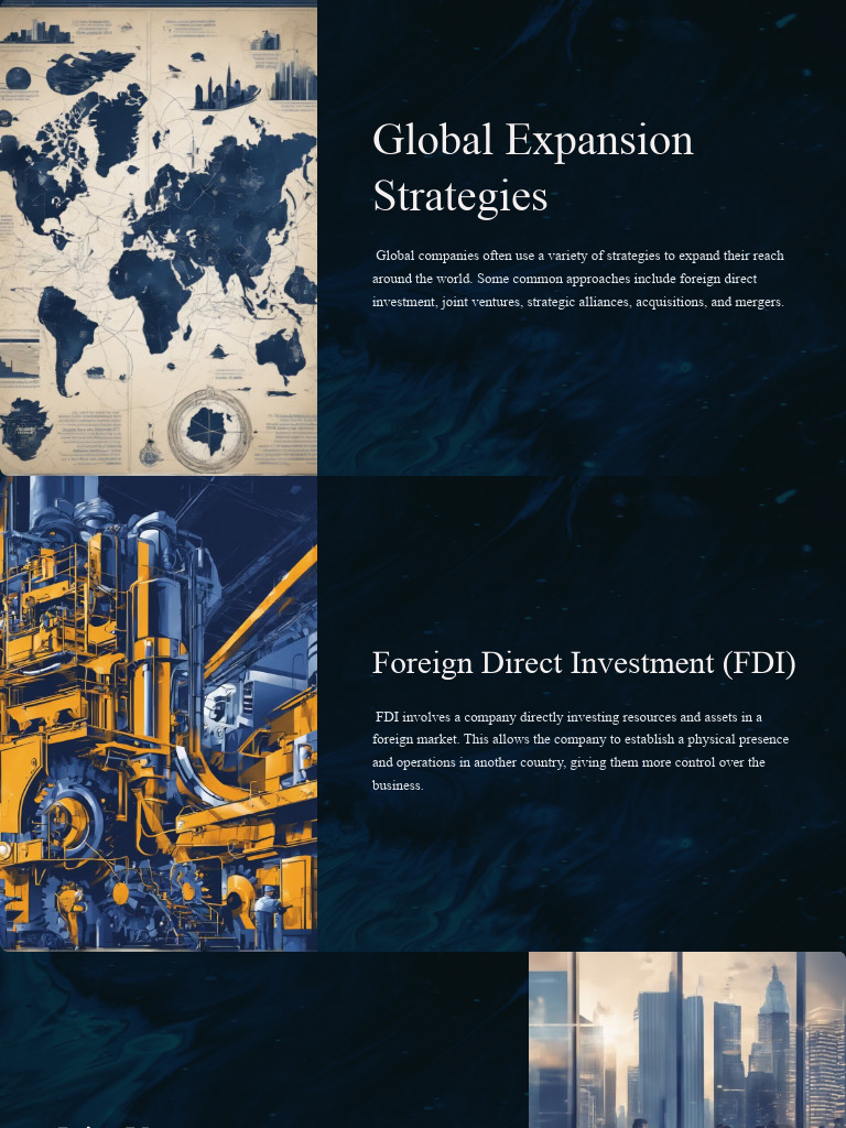 Global Expansion Strategies | PDF | Mergers And Acquisitions | Joint ...