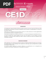 Guides de Passation Et de Correction Ce1d Fran Ais 2024 | PDF | Phrase | Linguistique