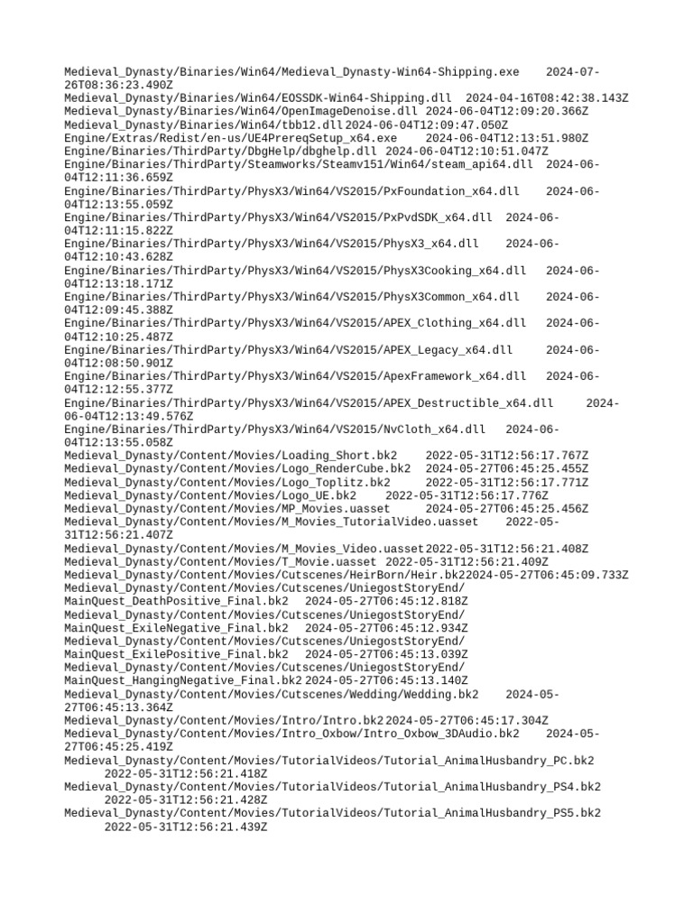 Manifest NonUFSFiles Win64 | PDF | Computer File Formats | Metadata