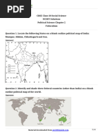 Class 10 Federalism: Key Questions | PDF | Government | Governance