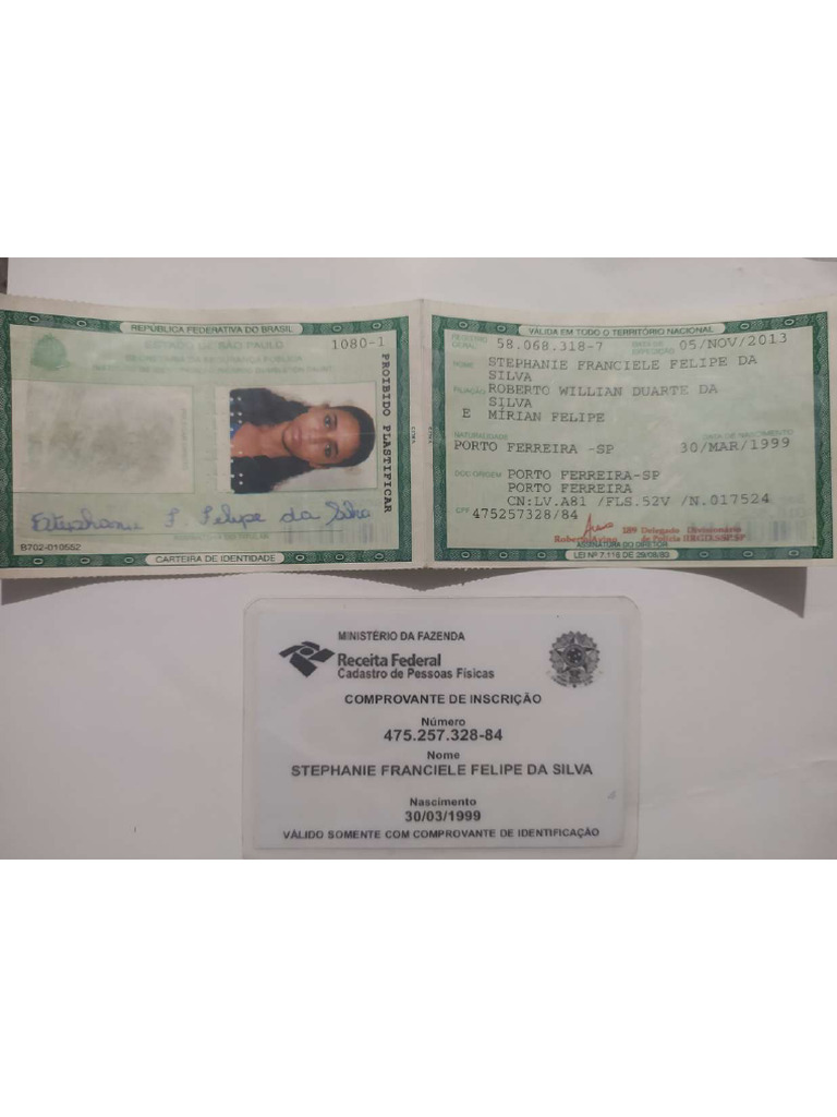 Documentos Pessoais | PDF