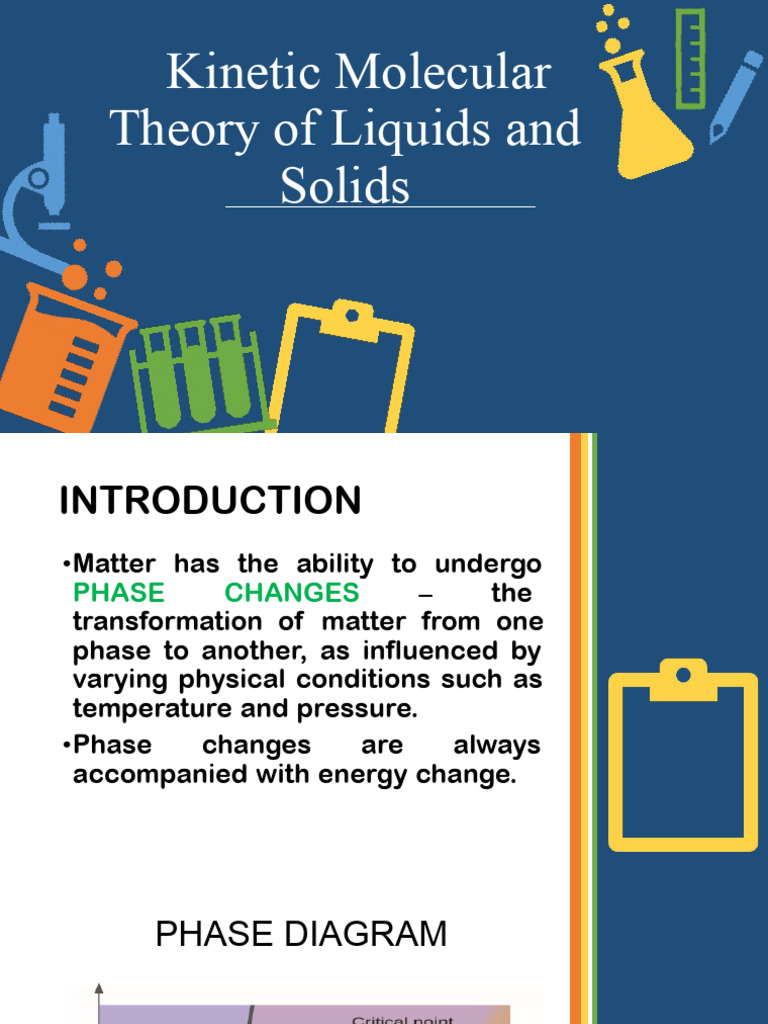 Kinetic Molecular Theory | PDF | Intermolecular Force | Gases