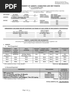 Saln Form Sample | PDF | Net Worth | Economies