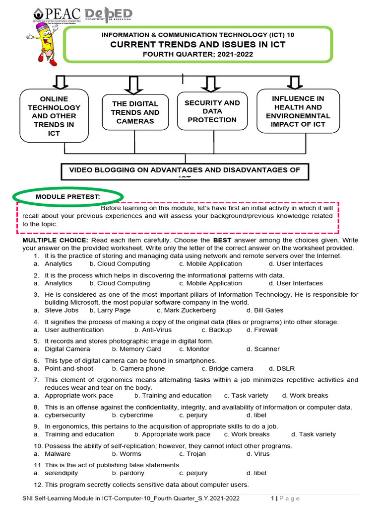 LM Ict Computer 10 4th Q | PDF | Malware | Mass Media