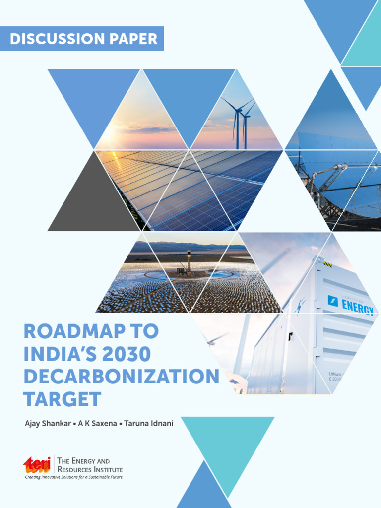 Roadmap for India's 2030 Decarbonization | PDF | Renewable Energy ...
