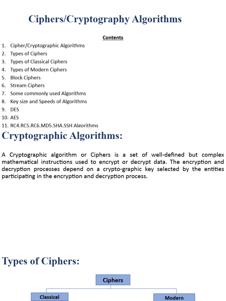 435 Ciphers | PDF | Cipher | Cryptography 435 Ciphers | PDF | Cipher | Cryptography