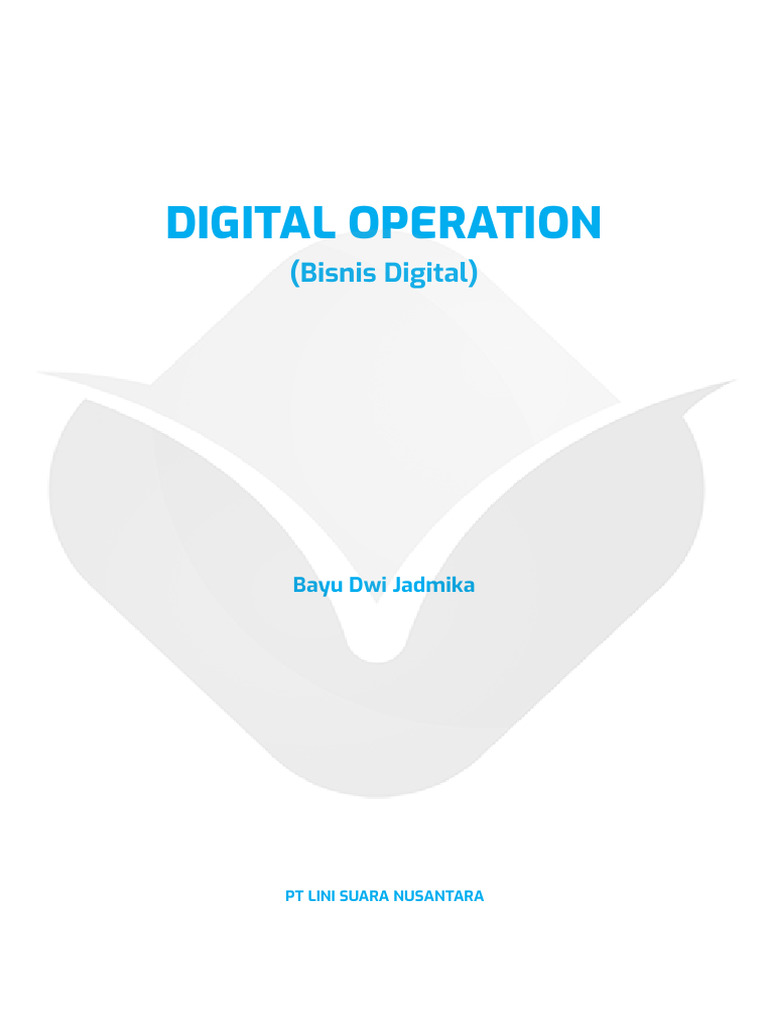 Pengantar Digital Operation dalam Bisnis | PDF