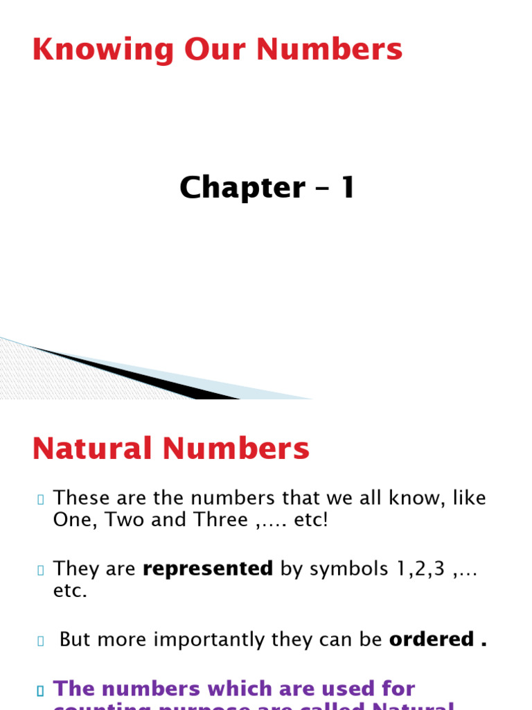 Ch-1 Knowing Our Numbers | PDF | Numbers | Multiplication