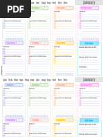 12 Week Year Planner | PDF