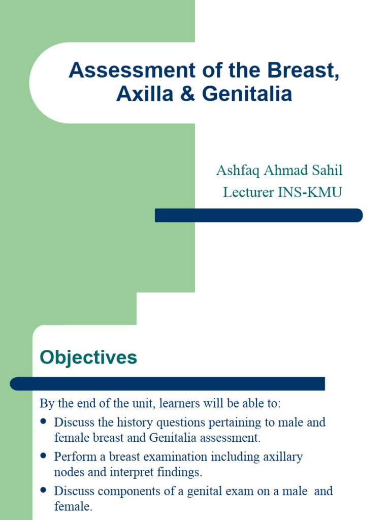 Beast, Axila, Genitilia | PDF | Menstruation | Breast Cancer