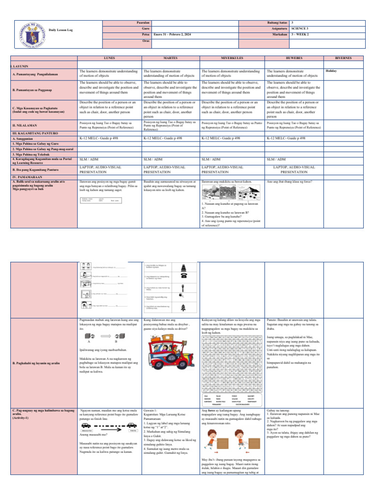 Science 3 Week 2 | PDF