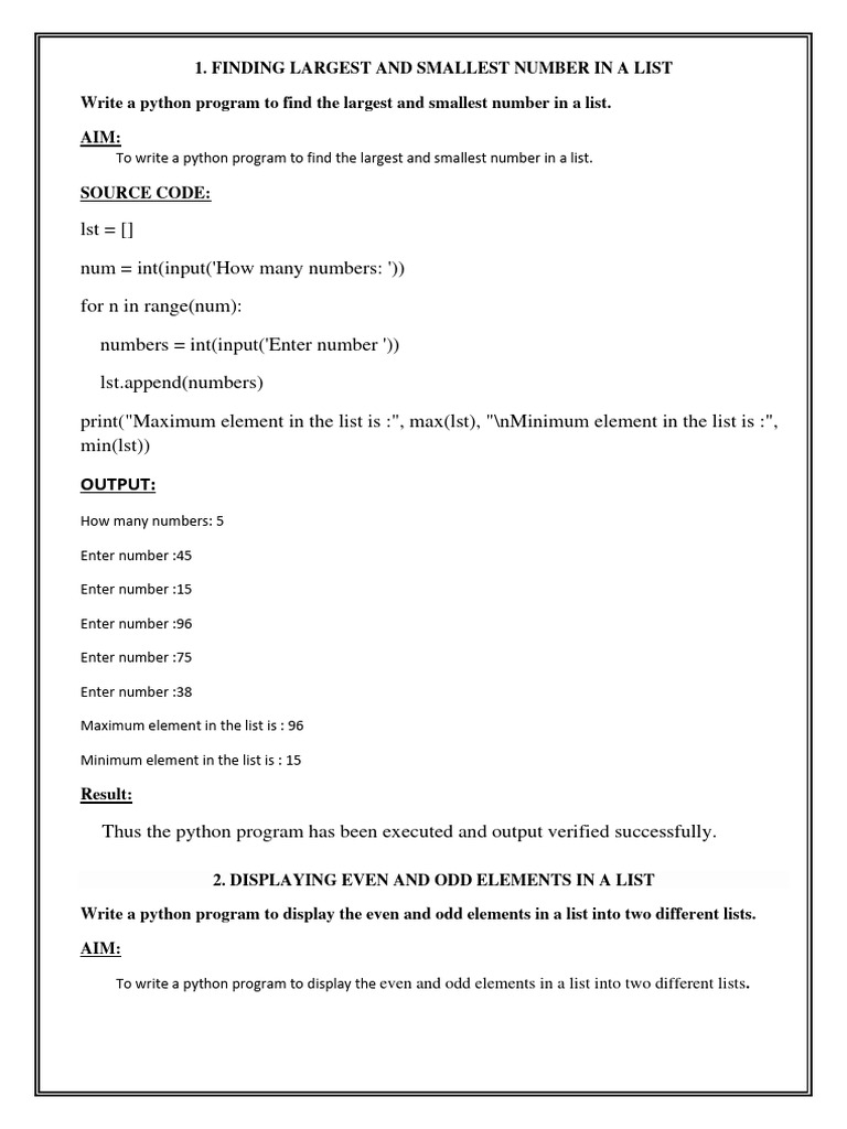 Term 2 - Practical Programs 2021 | PDF | Mean | Python (Programming Language)