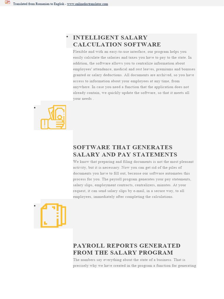 Soft Inteligent de Calculare Salarii - Ro.en | PDF | Microsoft Excel | Payroll