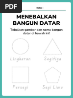 Kelas 1 - Modul Calistung 01 | PDF