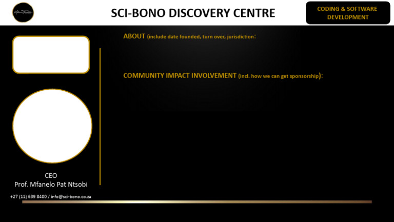 Sci-Bono Discovery Centre Overview | PDF