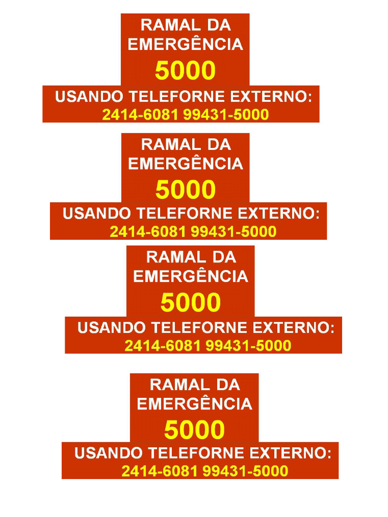 Ramal 5000 e Politica | PDF