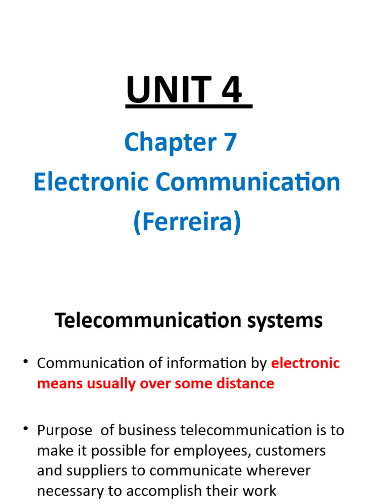 Adm206d - Unit 4 20241 | PDF | Computer Network | Telecommunications