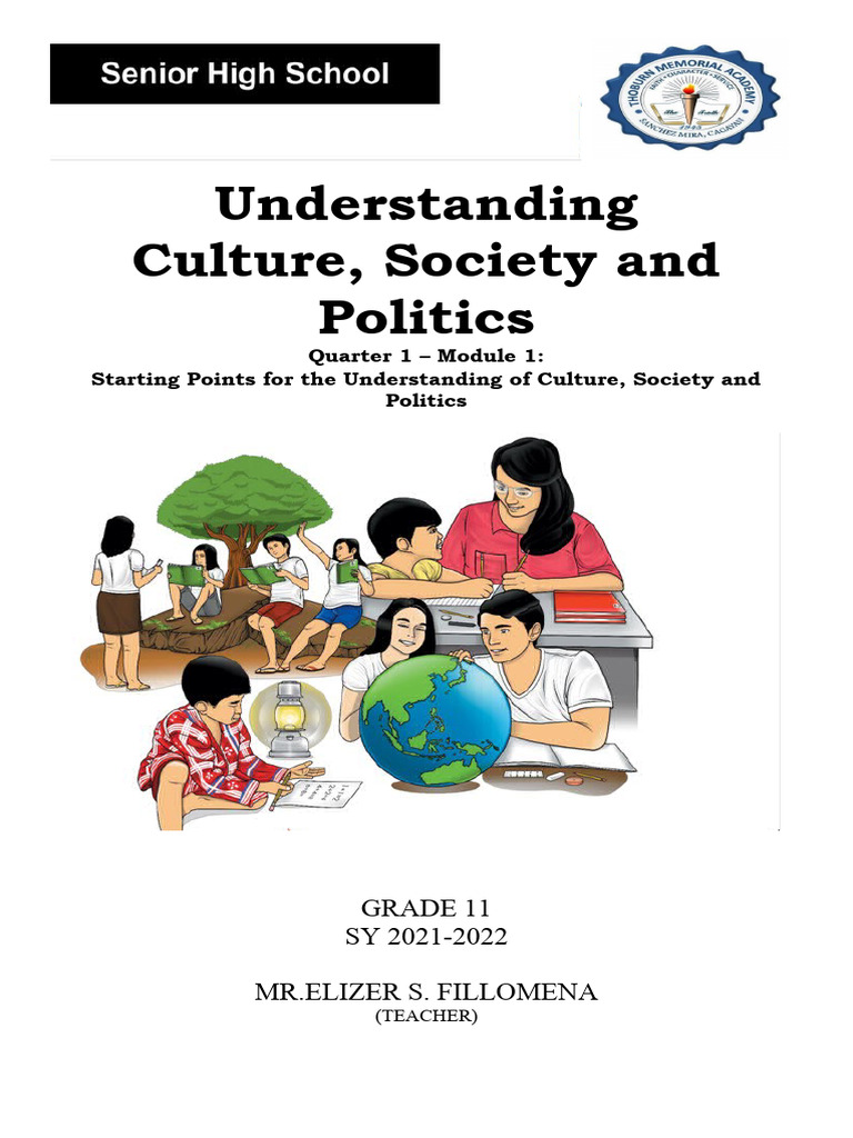 UCSP 11 Module New Normal WK 1 | PDF | Social Sciences | Sociology