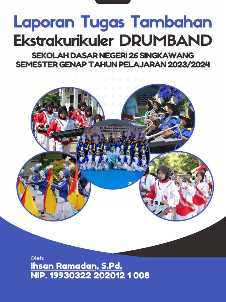 Laporan Pembina Ekstrakurikuler Drumband SDN 26 | PDF