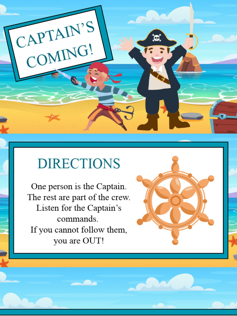 Fun Captain's Commands Game Guide | PDF | Science & Mathematics