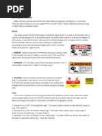 Safety Signs and Symbols | PDF | Safety | Hazards