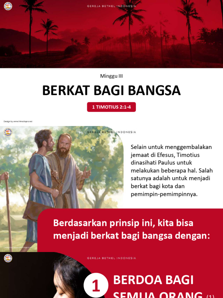 M3-Berkat Bagi Bangsa | PDF | Ilmu Sosial | Agama & Spiritualitas