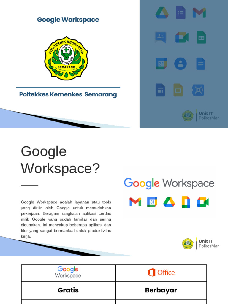Materi - Google Workspace | PDF