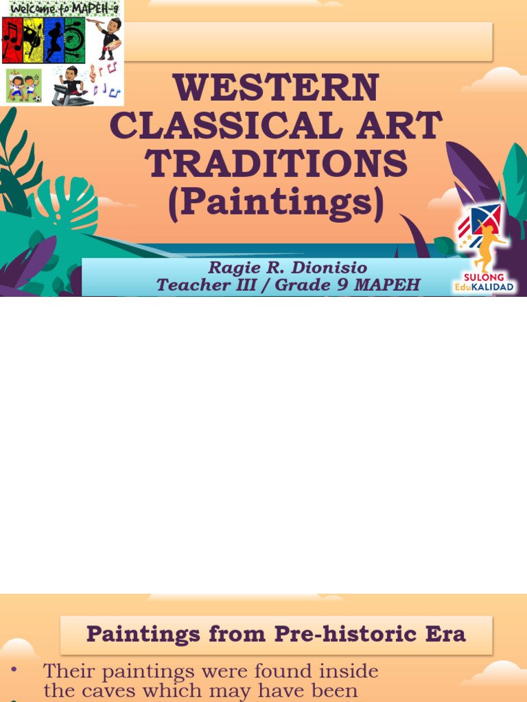 Grade 9 Western Classical Art Mosaic | PDF | Mosaic | Paintings