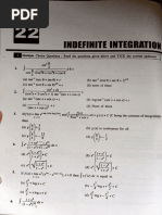 Indefinite Integration Formula Sheet JEE-2 | PDF