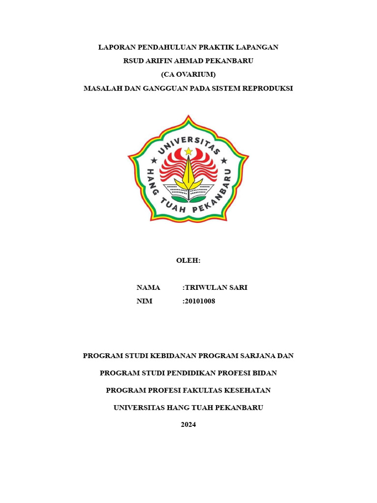 Masalah dan Penanganan Ca Ovarium | PDF
