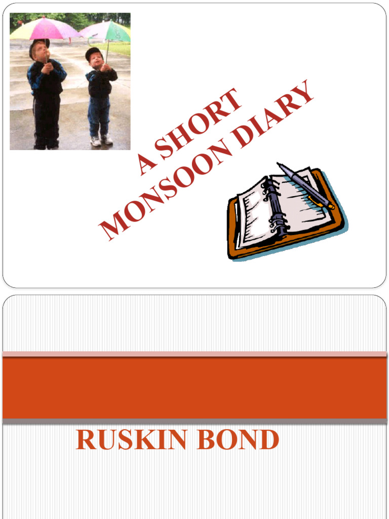 Monsoon Reflections by Ruskin Bond | PDF | Poetry | Classics