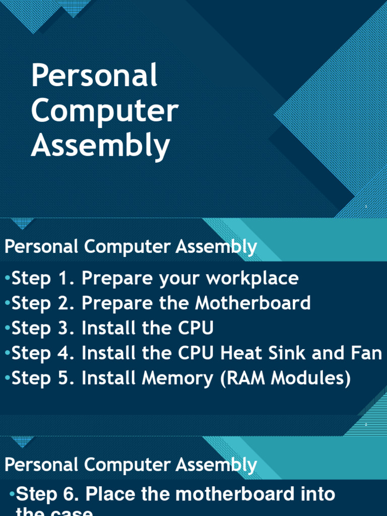 Assembly | PDF | Electrical Connector | Personal Computers