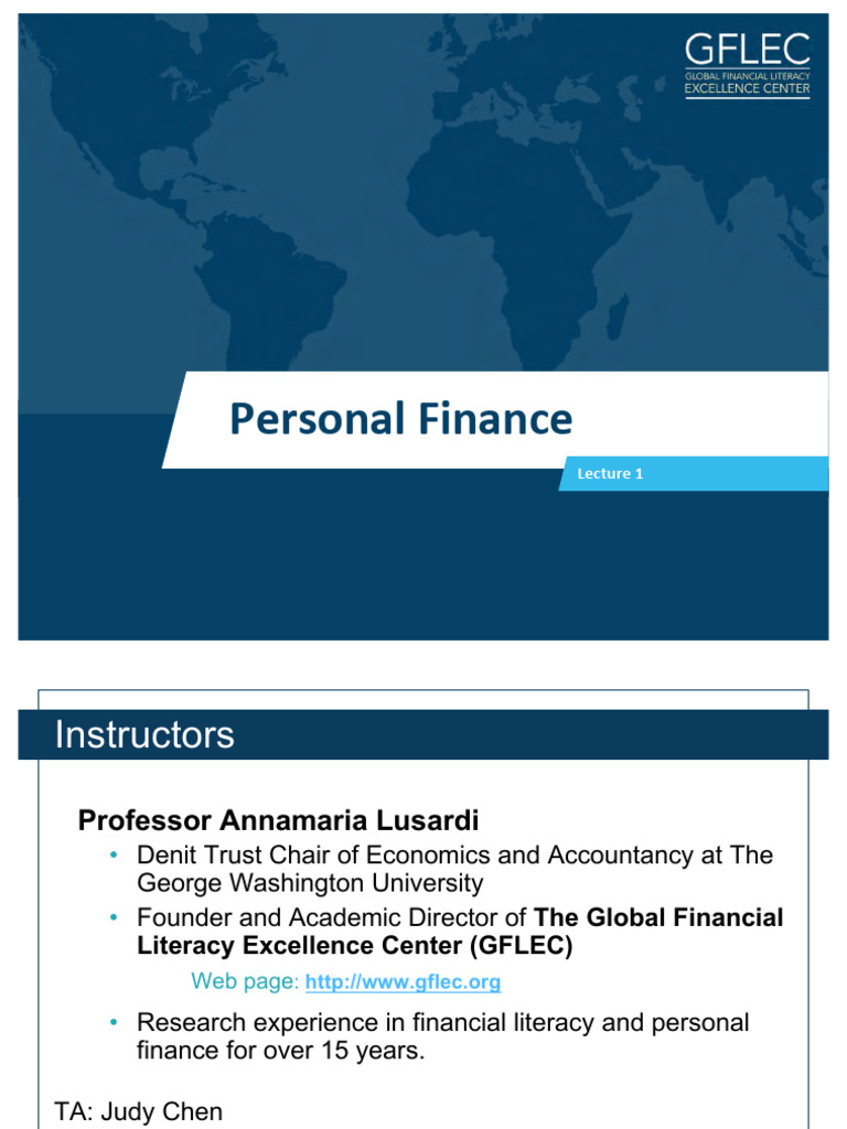 Lecture 1 | PDF | Interest | Interest Rates