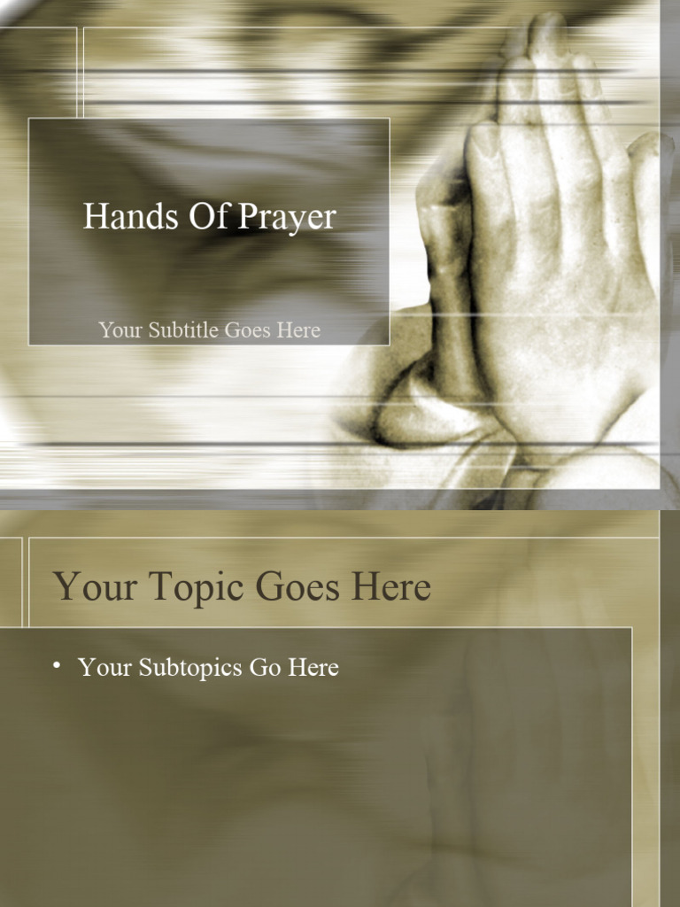 Praying Hands | PDF